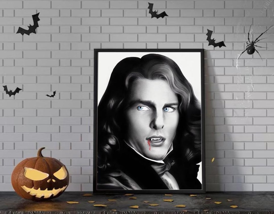 The Vampire Lestat | Original Charcoal Pencil Drawing - Etsy