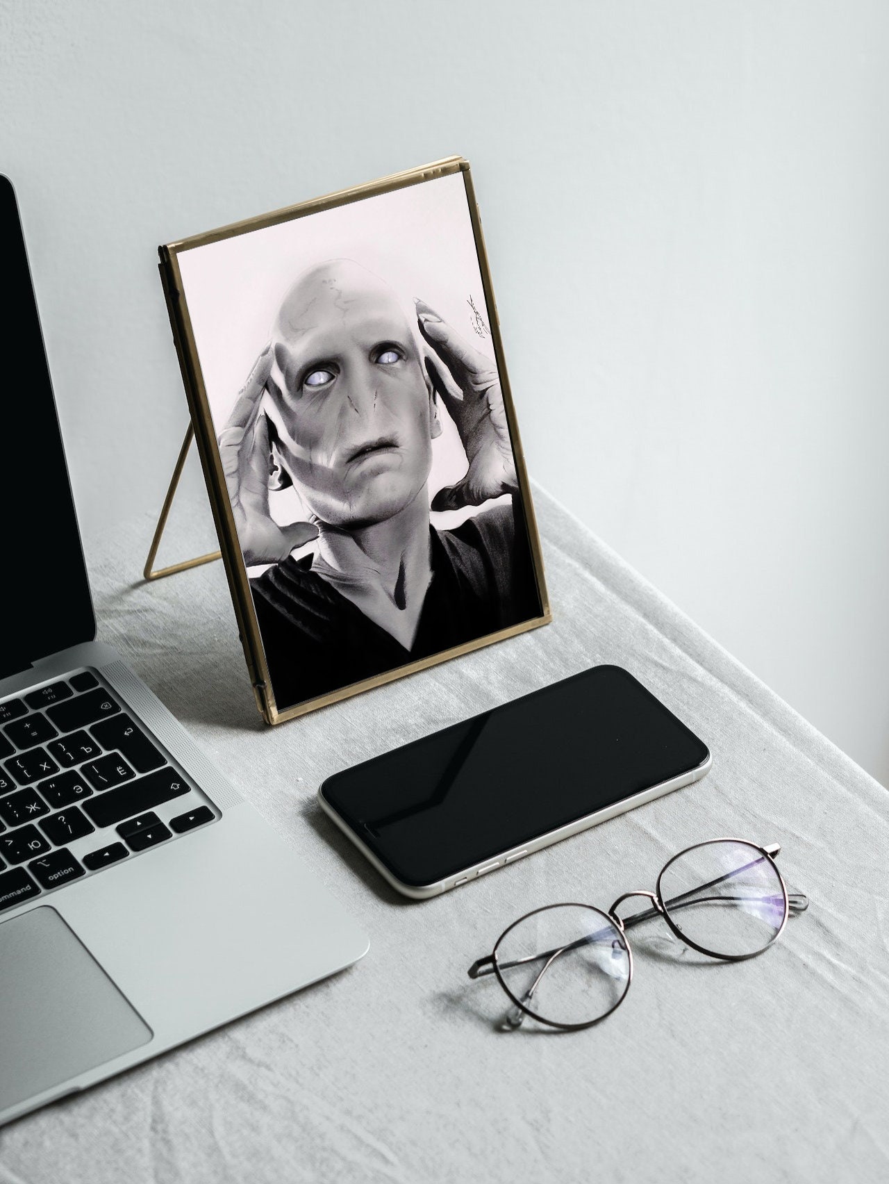 Lord Voldemort (harry Potter) Digital Print | Dark Wizard Wall Art ...