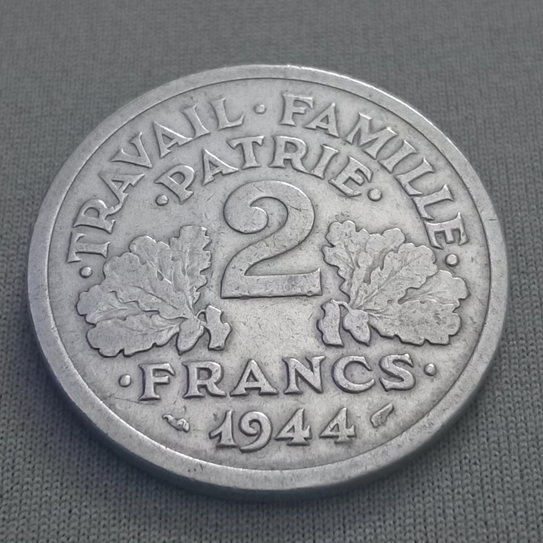 2 Francs 1944 C France - Etsy