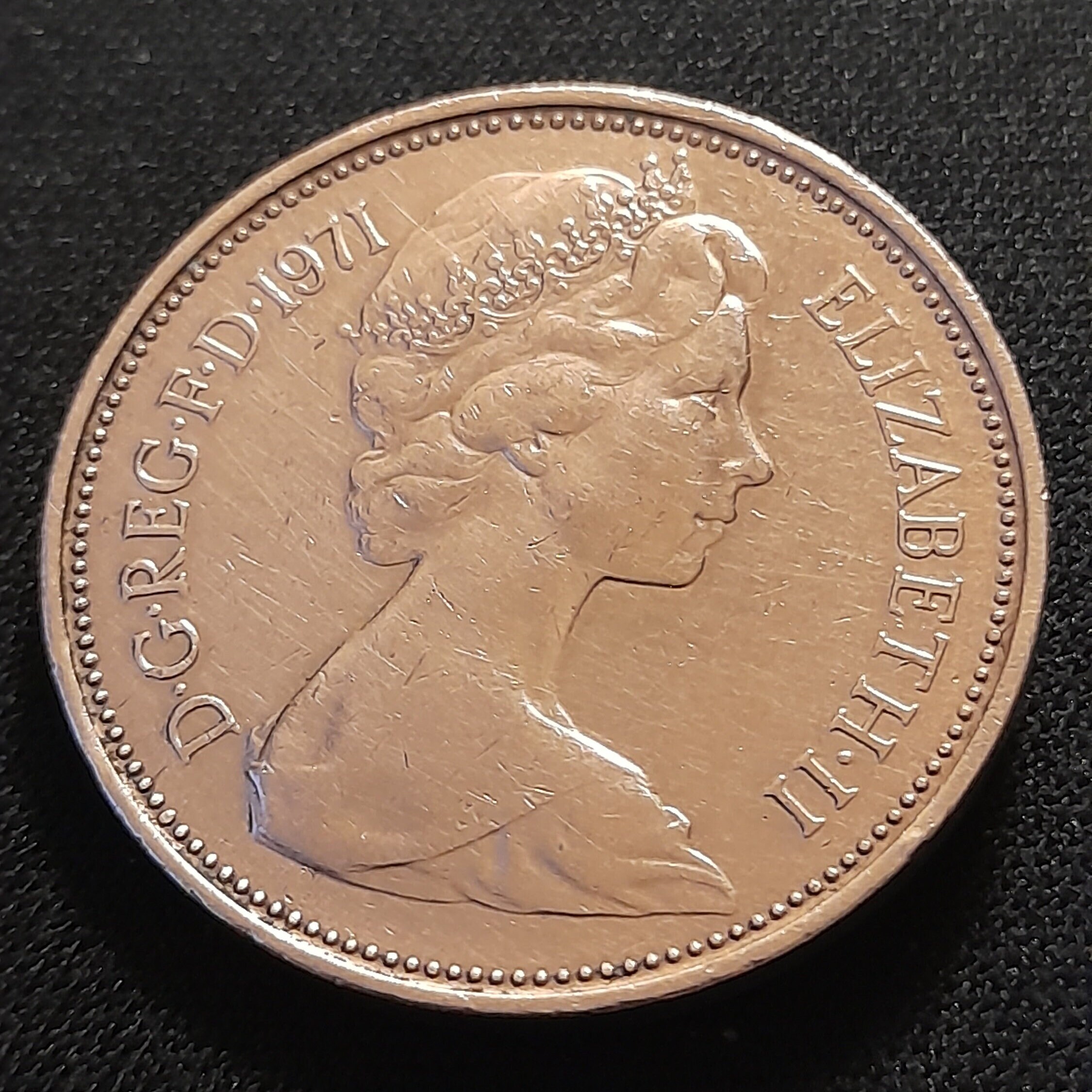 2 New Pence Elizabeth II - Etsy