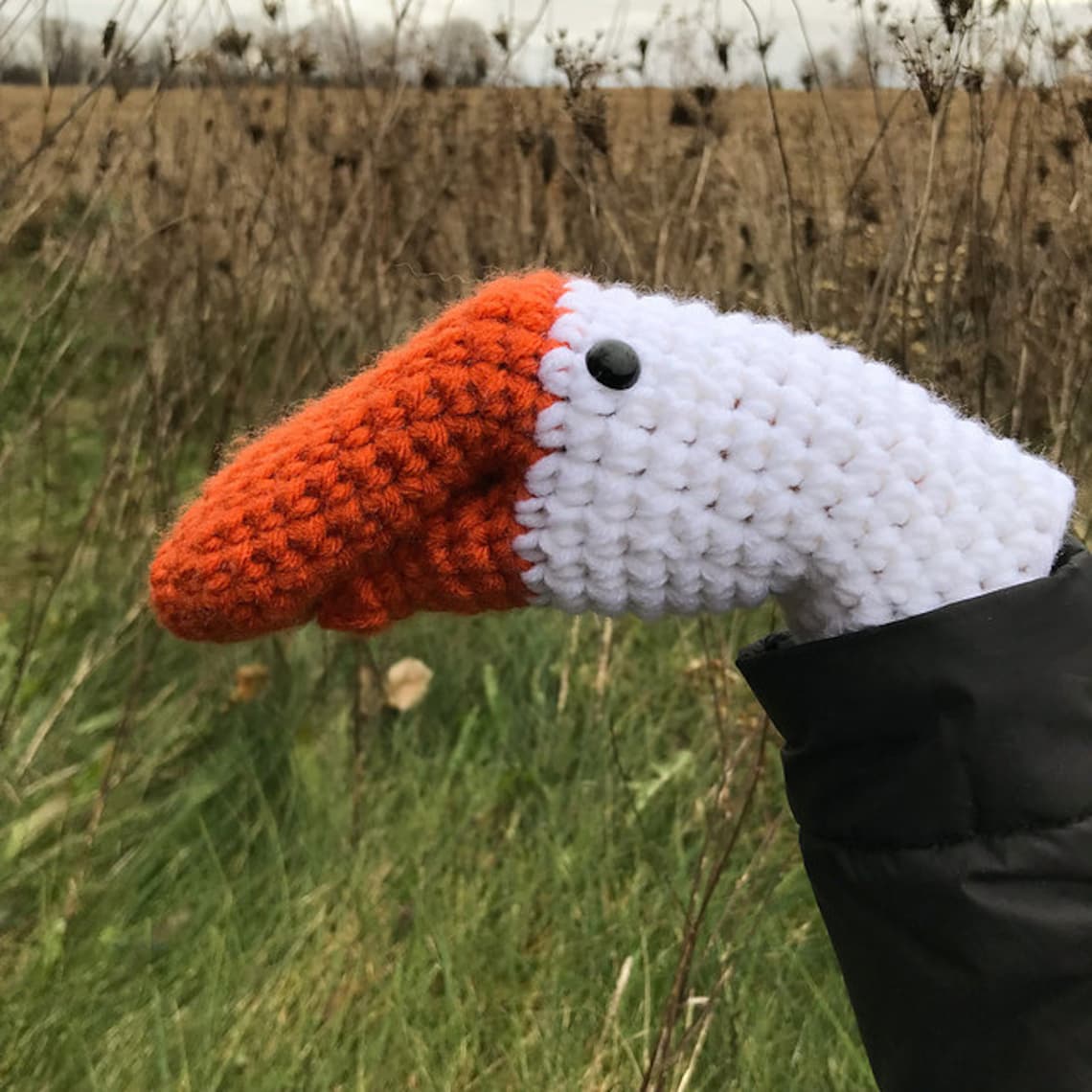 Goose Mittens Custom Size Crochet Pattern - Etsy