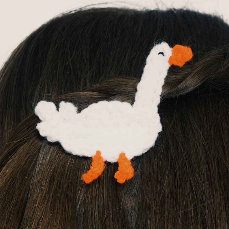 Goose Hair Clip - Instant Download PDF Pattern - Etsy
