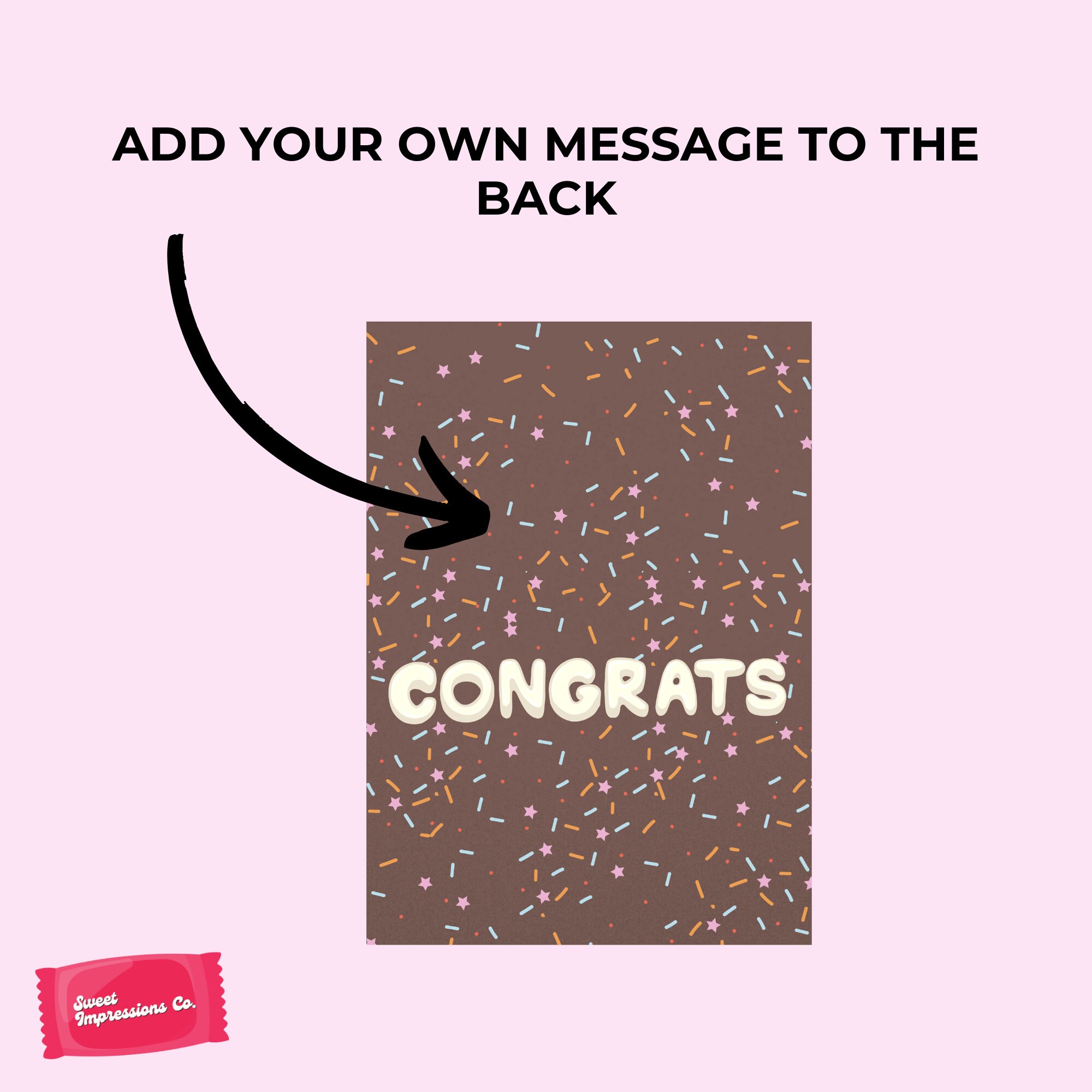 Congrats Chocolate Slab Printable 110g Chocolate Wrapper Template ...