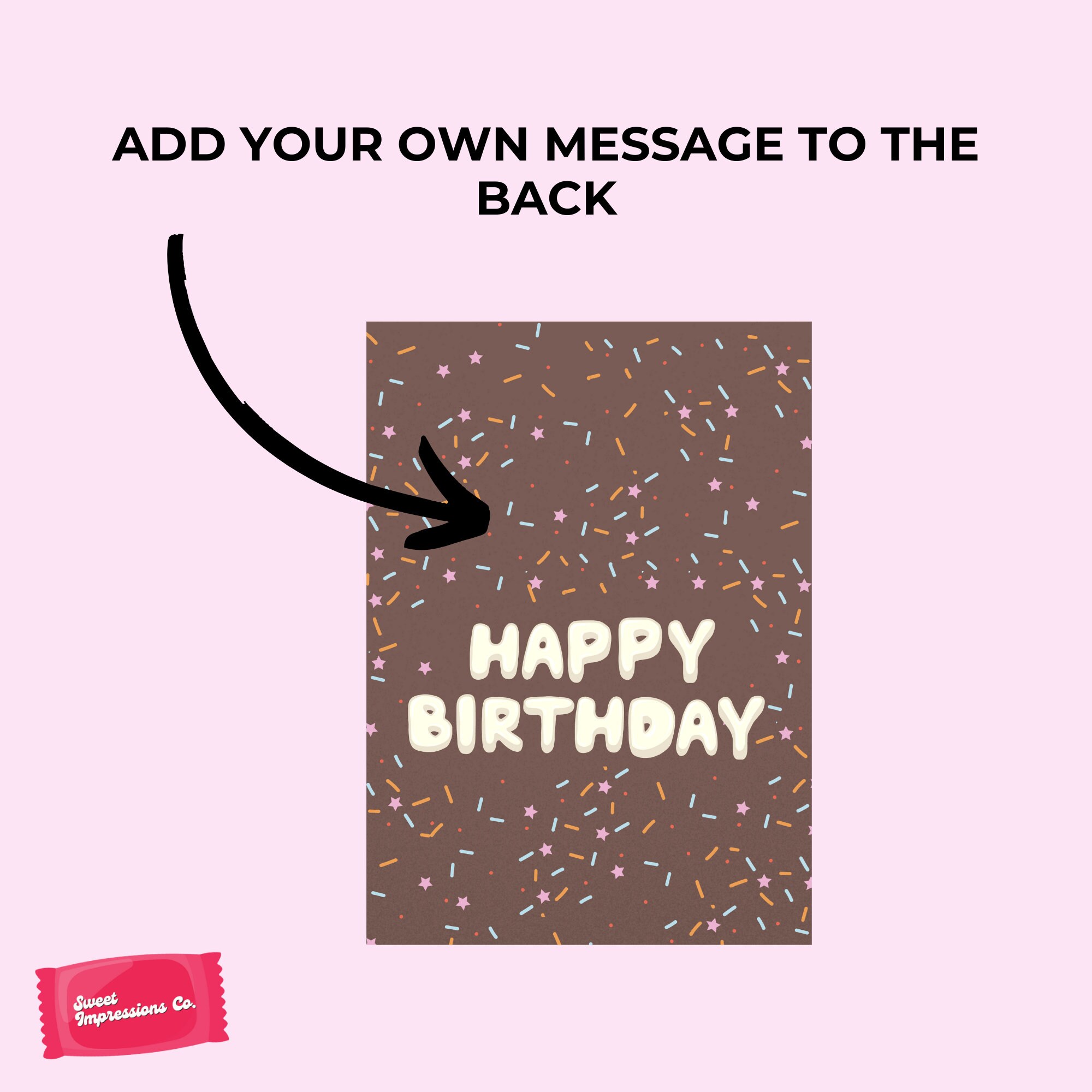 Happy Birthday Chocolate Slab Printable 110g Chocolate Wrapper Template ...