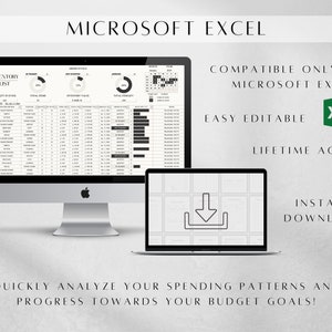 Excel Inventory Tracker Template | Small Business Spreadsheet | Inventory Template Excel ...