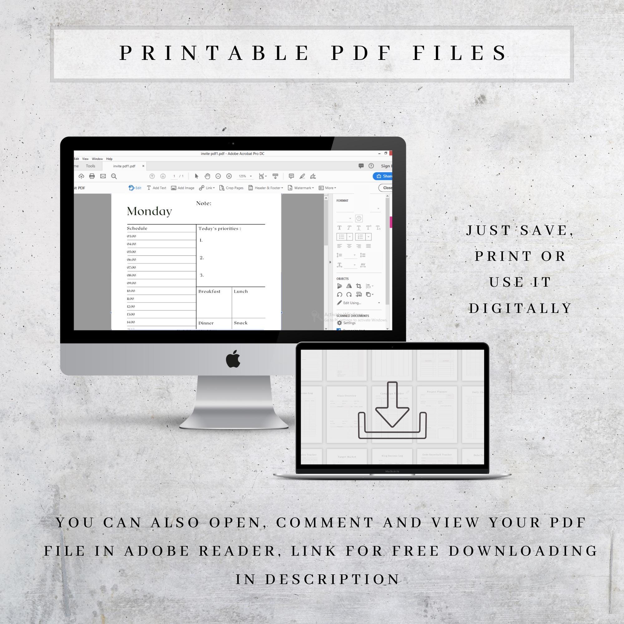 Ultimate Life Planner | Printable Life Organizer | Digital ADHD Planner ...