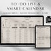 Task List Google Sheet | Daily Schedule Template | to Do Checklist |to ...
