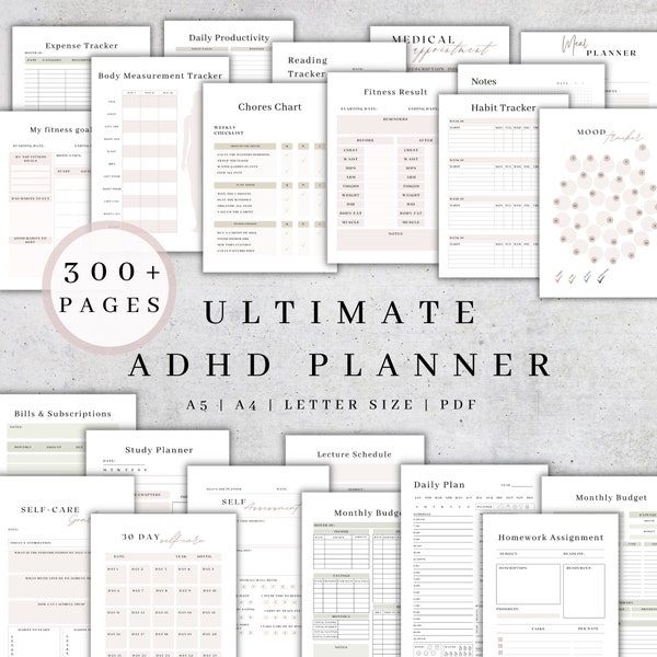 Weekly Mind Map Planner, Fillable Vision Board Task Action Plan ...