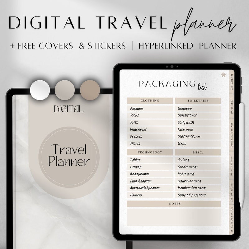 Travel Planner - Etsy