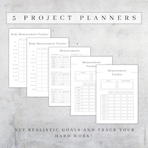 Project Planner Printable | Productivity Planner Pages | Work Planner ...