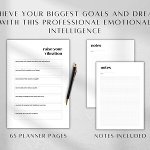 Digital Emotional Intelligence Workbook | Self-awareness Journal Canva ...