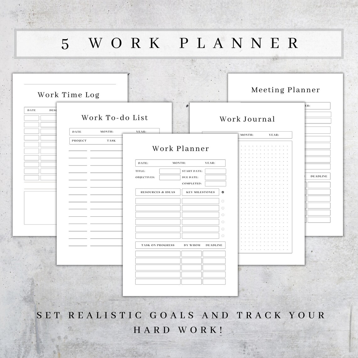Office Organizer Work Planner Printable Office Task | Etsy
