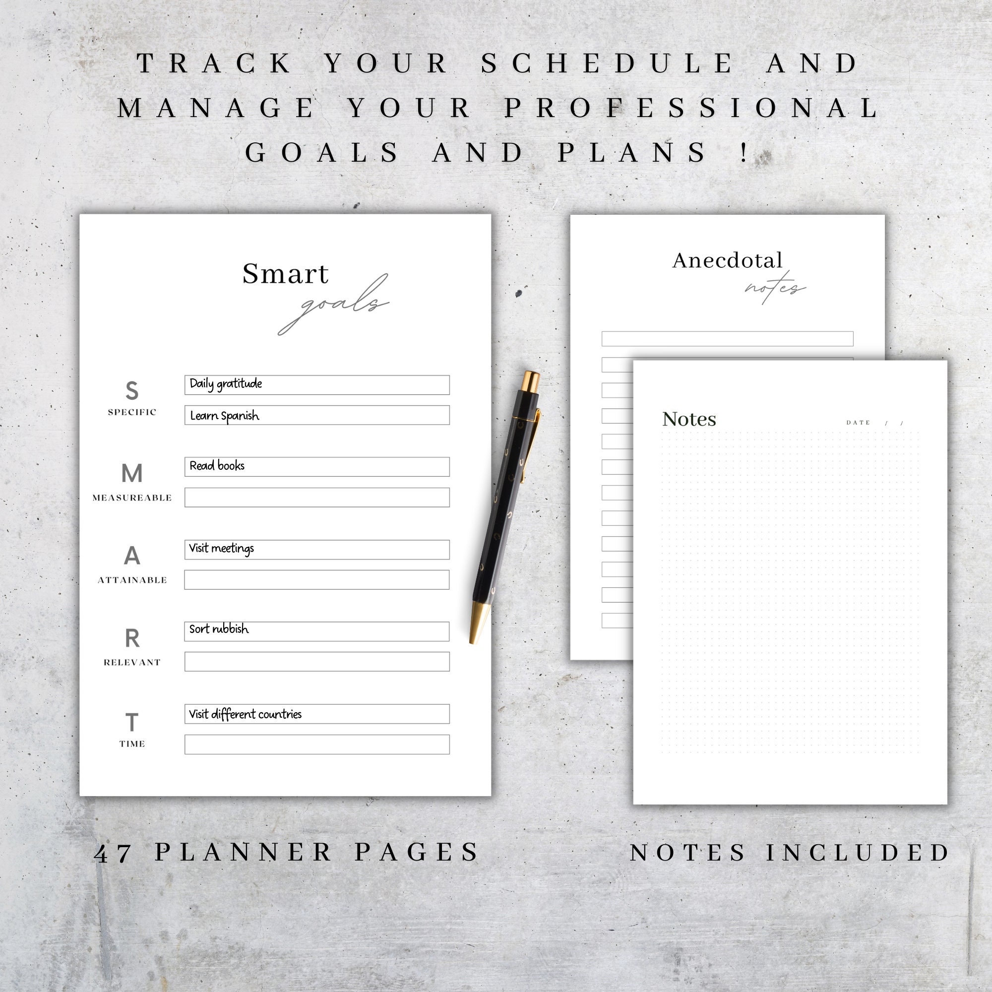 Teacher Planner Printable | Digital Teaching Plan Kit| Lesson Plan Book ...