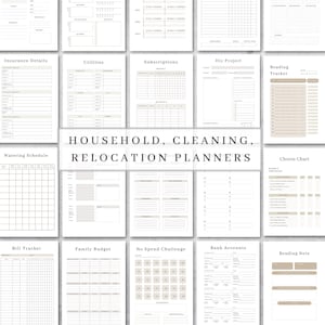 Ultimate Life Planner | Printable Life Organizer | Digital ADHD Planner ...