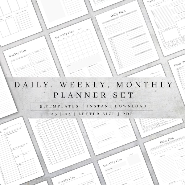 Planner - Etsy