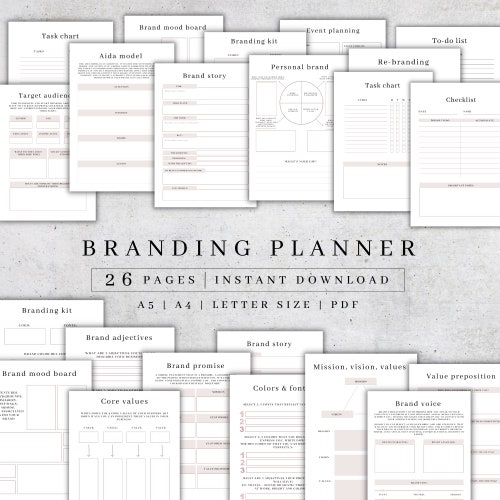 Printable Website Planner Online Business Website Guide - Etsy