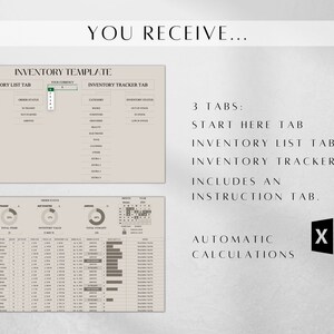 Excel Business Spreadsheet Template | Inventory Tracker Excel ...