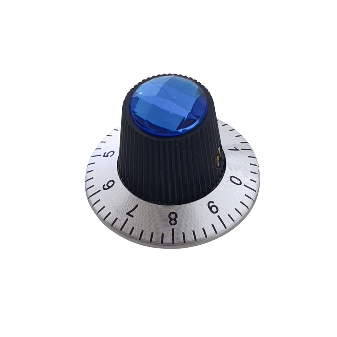 Sapphire Blue Rhinestone Jewel Guitar Knobs - Etsy
