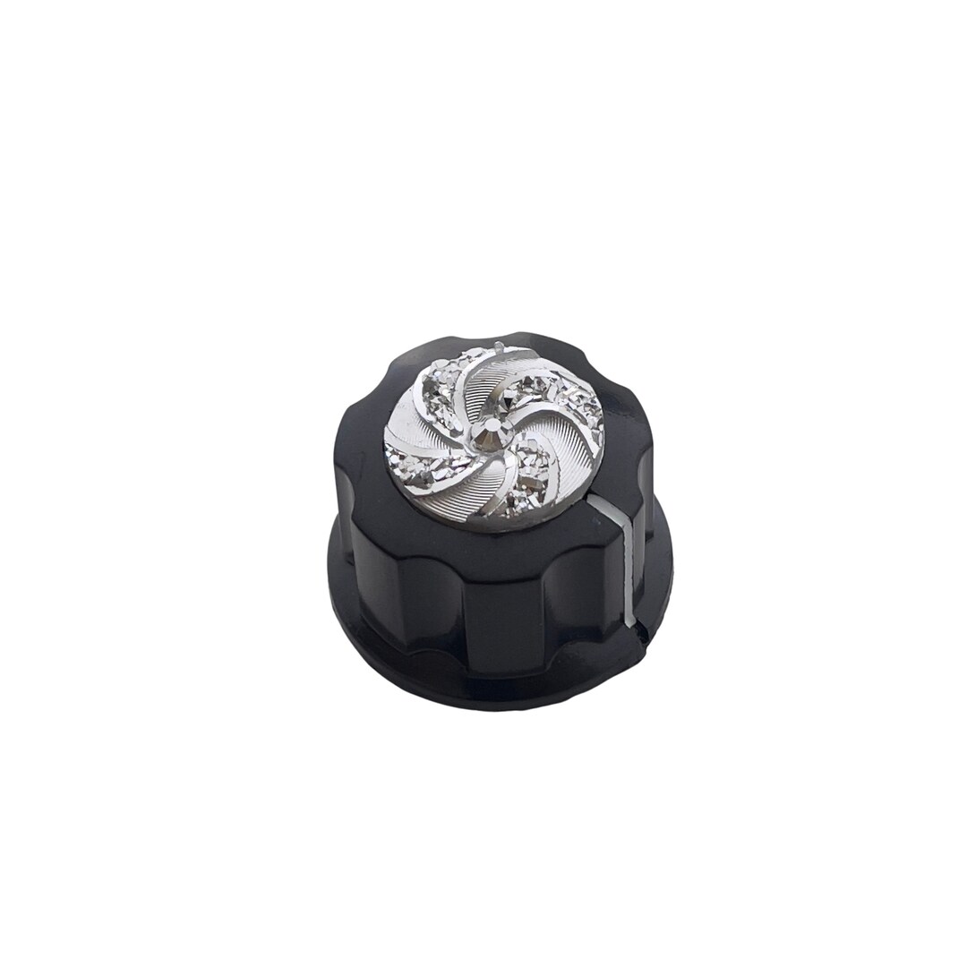 Silver Resin Vortex Guitar Knobs Always FREE USA Shipping 8 Bucks ...