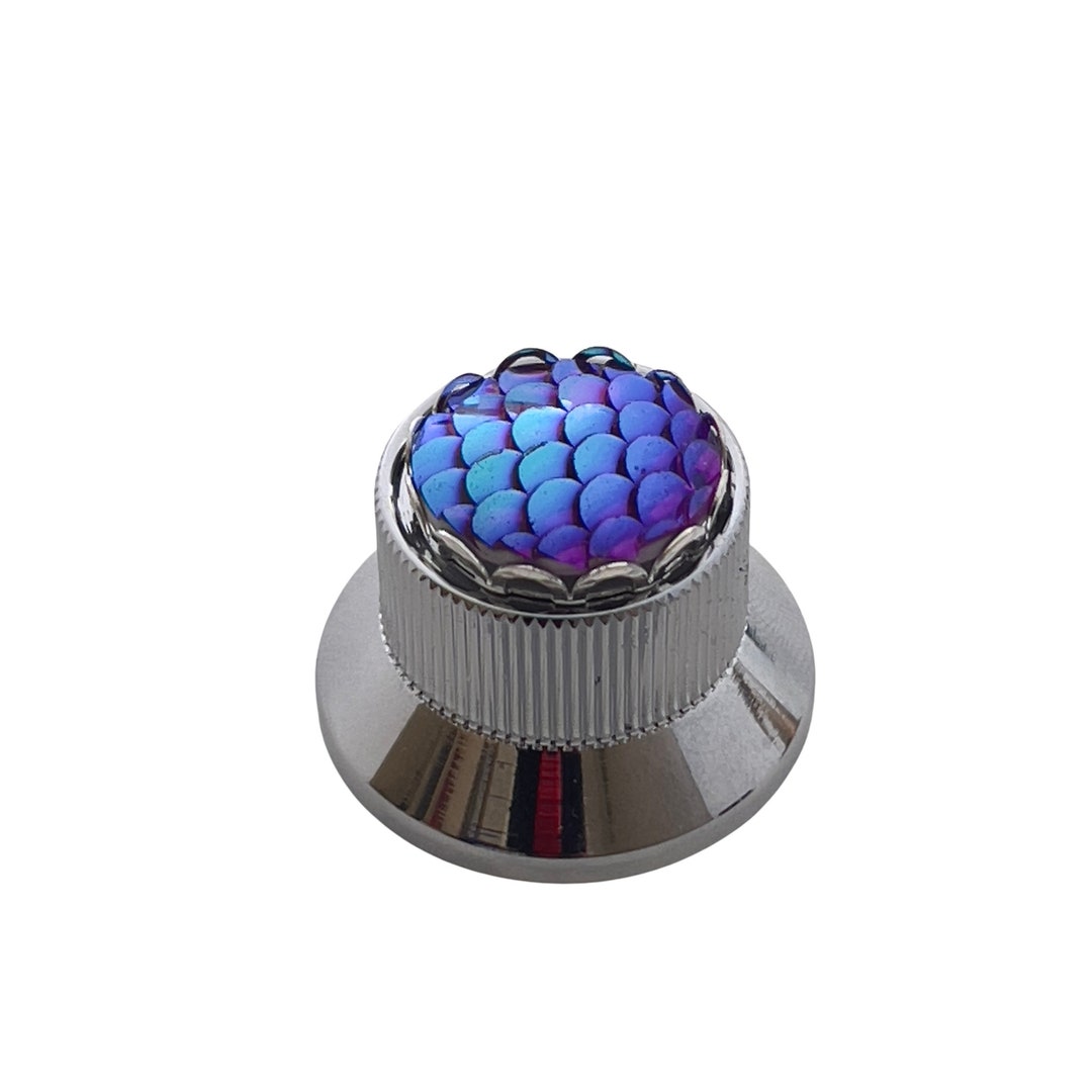 Blue Knobs Blue Dragon Scale Guitar Knobs FREE SHIPPING - Etsy
