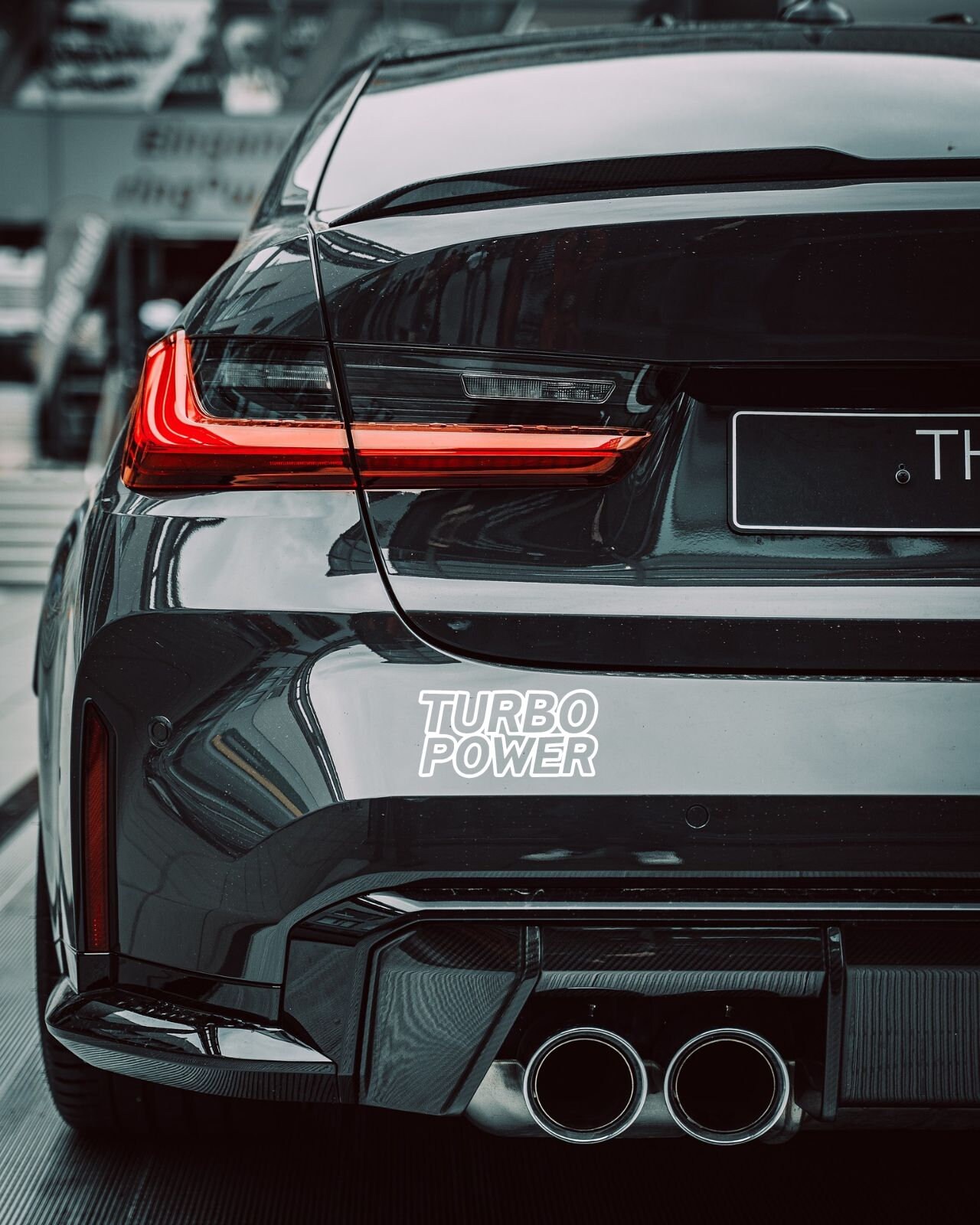 Turbo Power Car Sticker: Boost Your Vehicle's Performance and Style! - Etsy