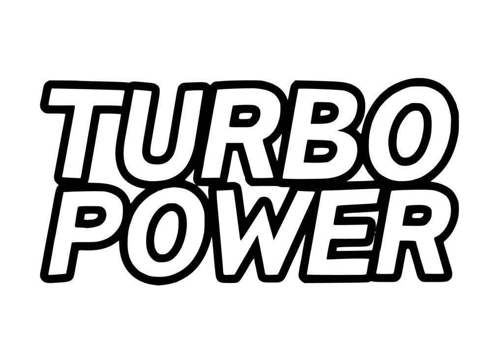 Turbo Power Car Sticker: Boost Your Vehicle's Performance and Style! - Etsy