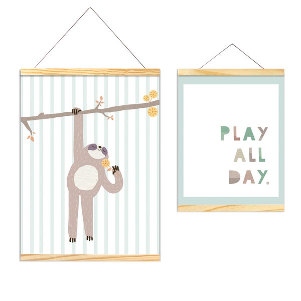 Sloth Play Set - Etsy