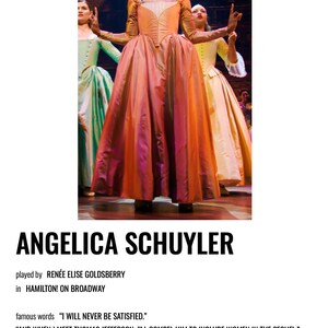 Hamilton the Musical Broadway Minimalist Prints 6x4" - Etsy