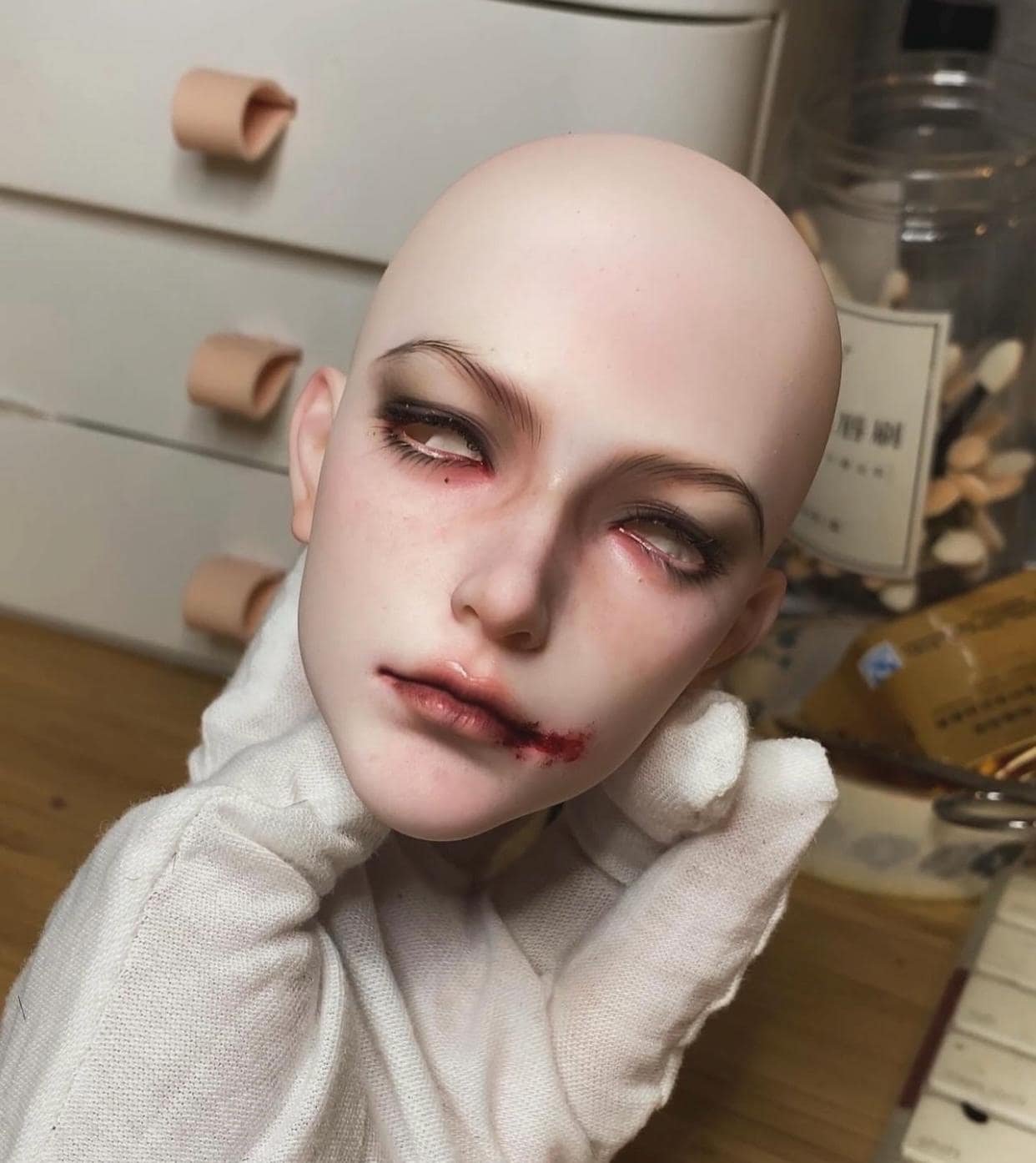 BJD Doll Face-up Commission. Customized Doll Face Up. Please DM Me ...