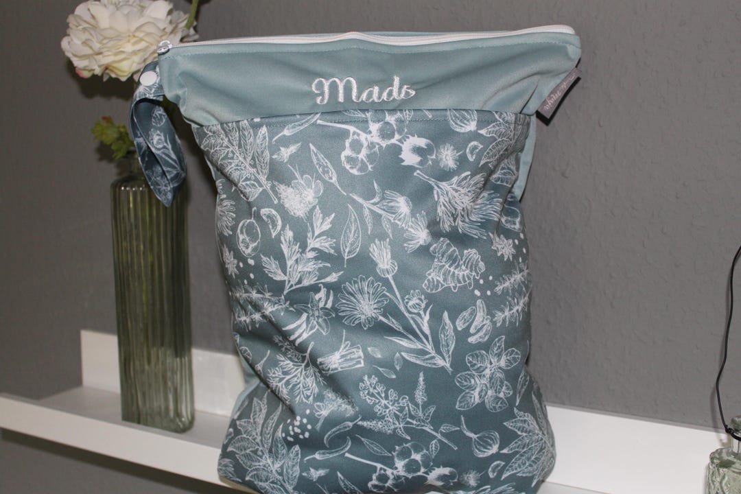 Personalized Wet Bag 30 X 40 Cm | Wet Bag | Daycare Bag | Diaper Bag ...