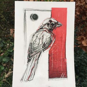The Three-eyed One. Digital Print of Fineline- and Pencildrawing - Etsy