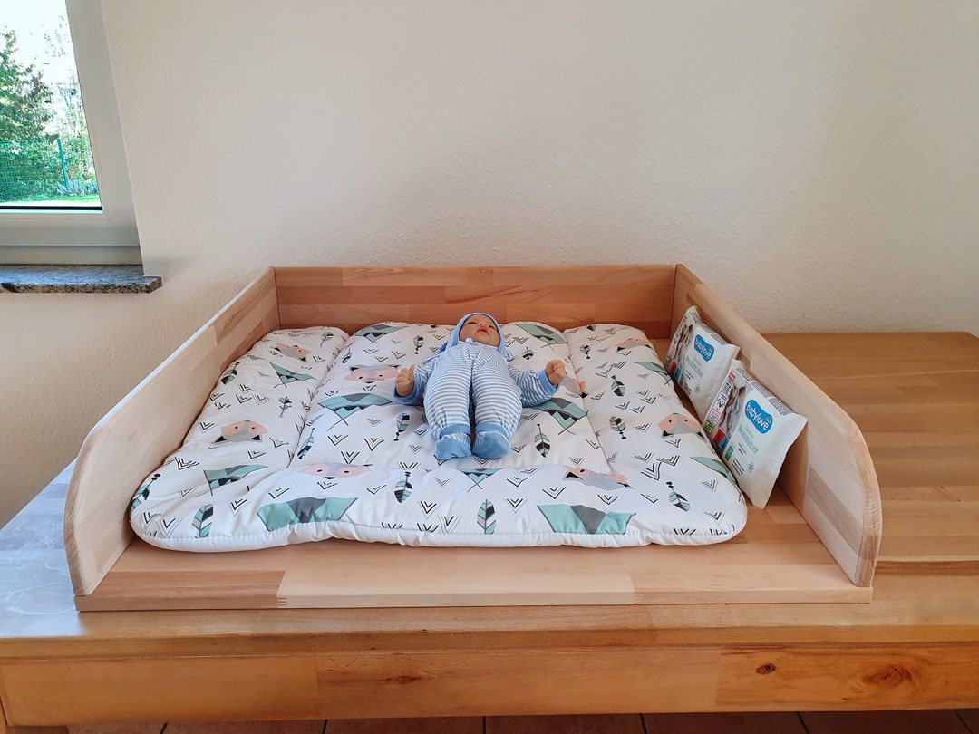 Changing Table Attachment Changing Table Changing Board Made of Beech ...