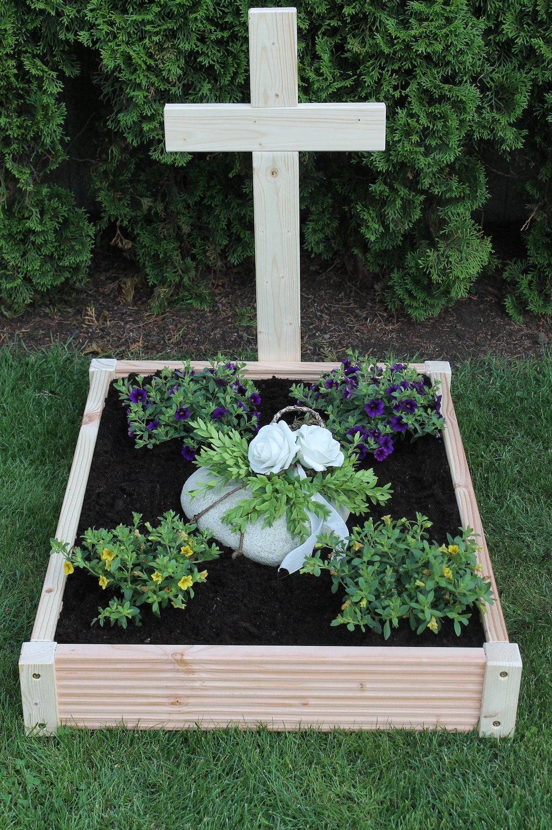 Grave Border Urn Grave Border Grave Border 200 X 200 Cm - Etsy