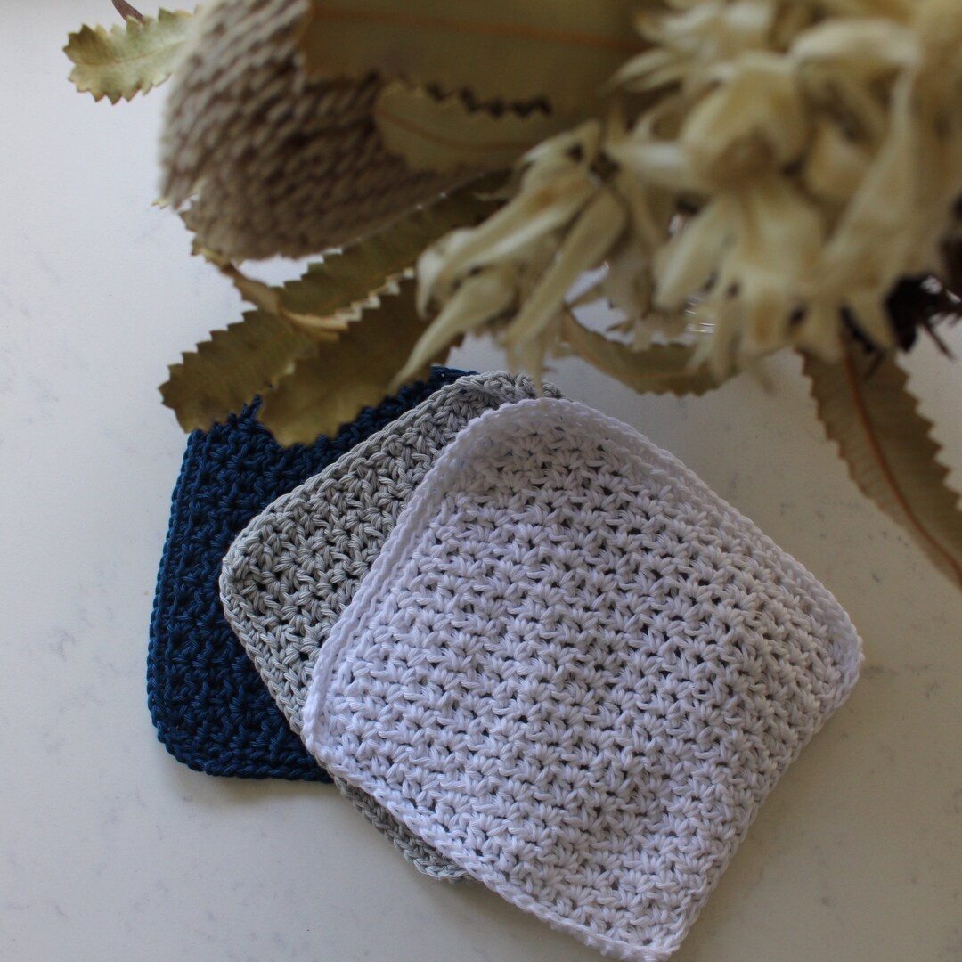 Reusable Crochet Face Washer (wash Cloth) - Etsy