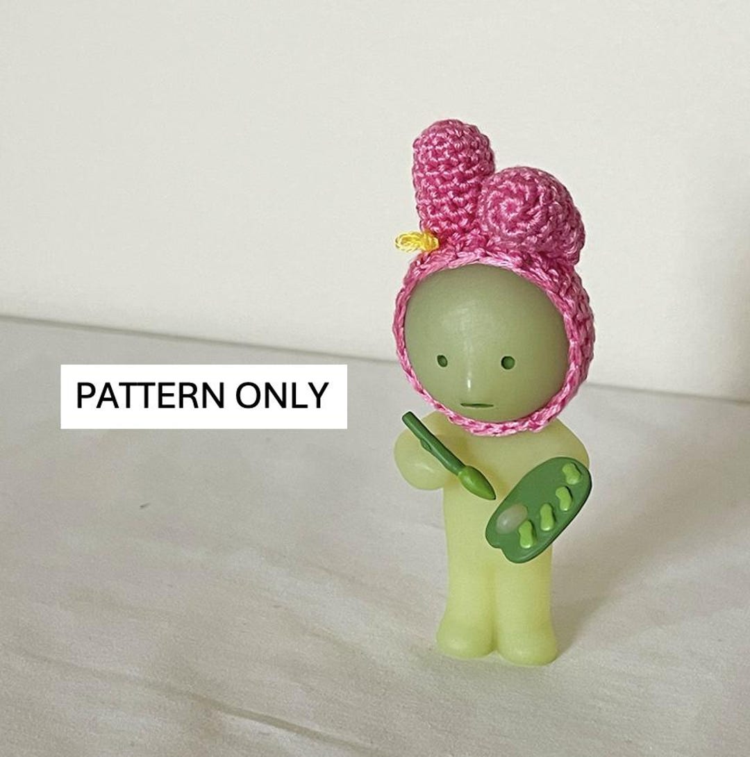 Melody Pink Bunny SMISKI Crochet Hat Pattern Floppy Lop Ear Rabbit My ...