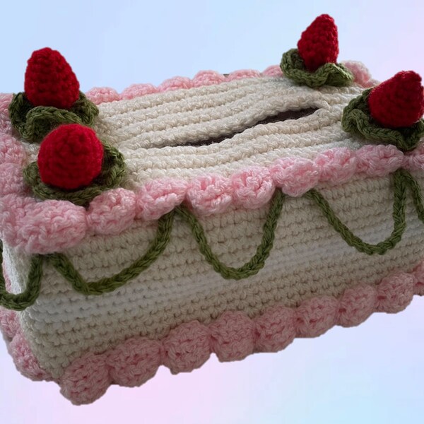 Crochet Tissue Box - Etsy