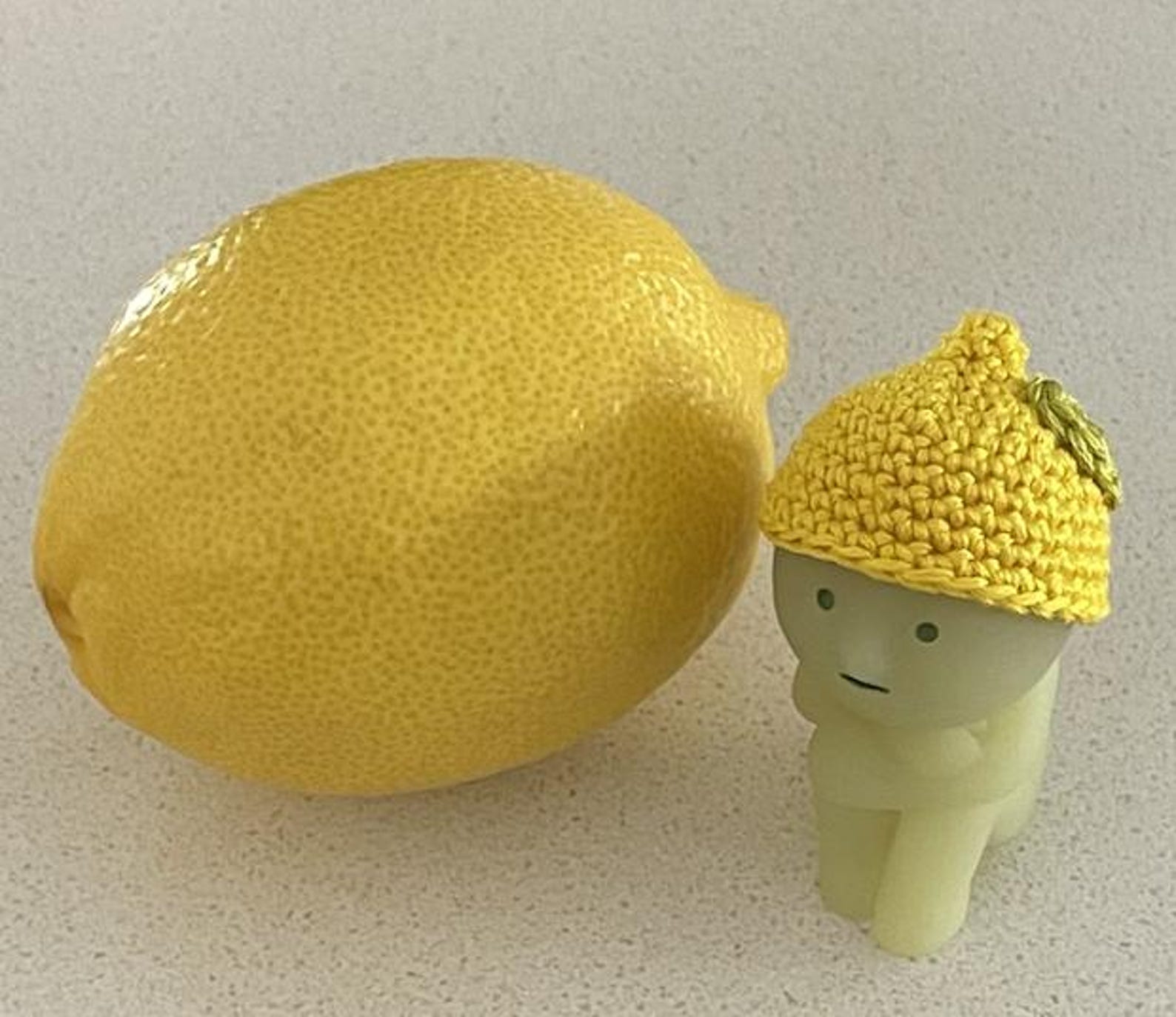 Smiski Fruit Hat Crochet Pattern Banana Apple Pear Orange Lemon ...