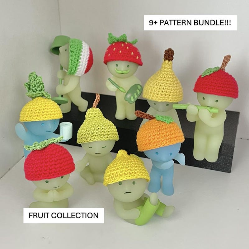 Crochet Pattern Smiski Hat - Etsy
