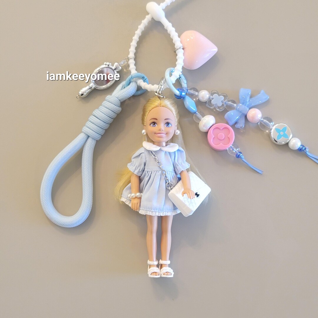 Doll Key Chain, Bag Charm,rope Charm,doll Bag Charm,custom Doll ,love ...