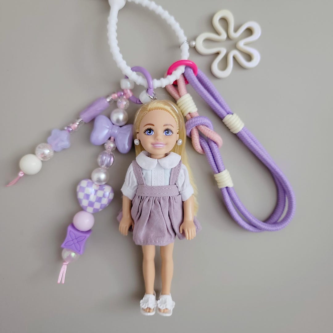Doll Keychain, Bag Charm, Rope Charm,doll Bag Charm,custom Doll,love ...