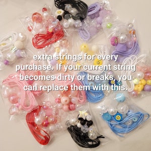 Pink Bow Tie Phone Charm Strap, Phone Lanyard, Phone Accessory, Gift ...