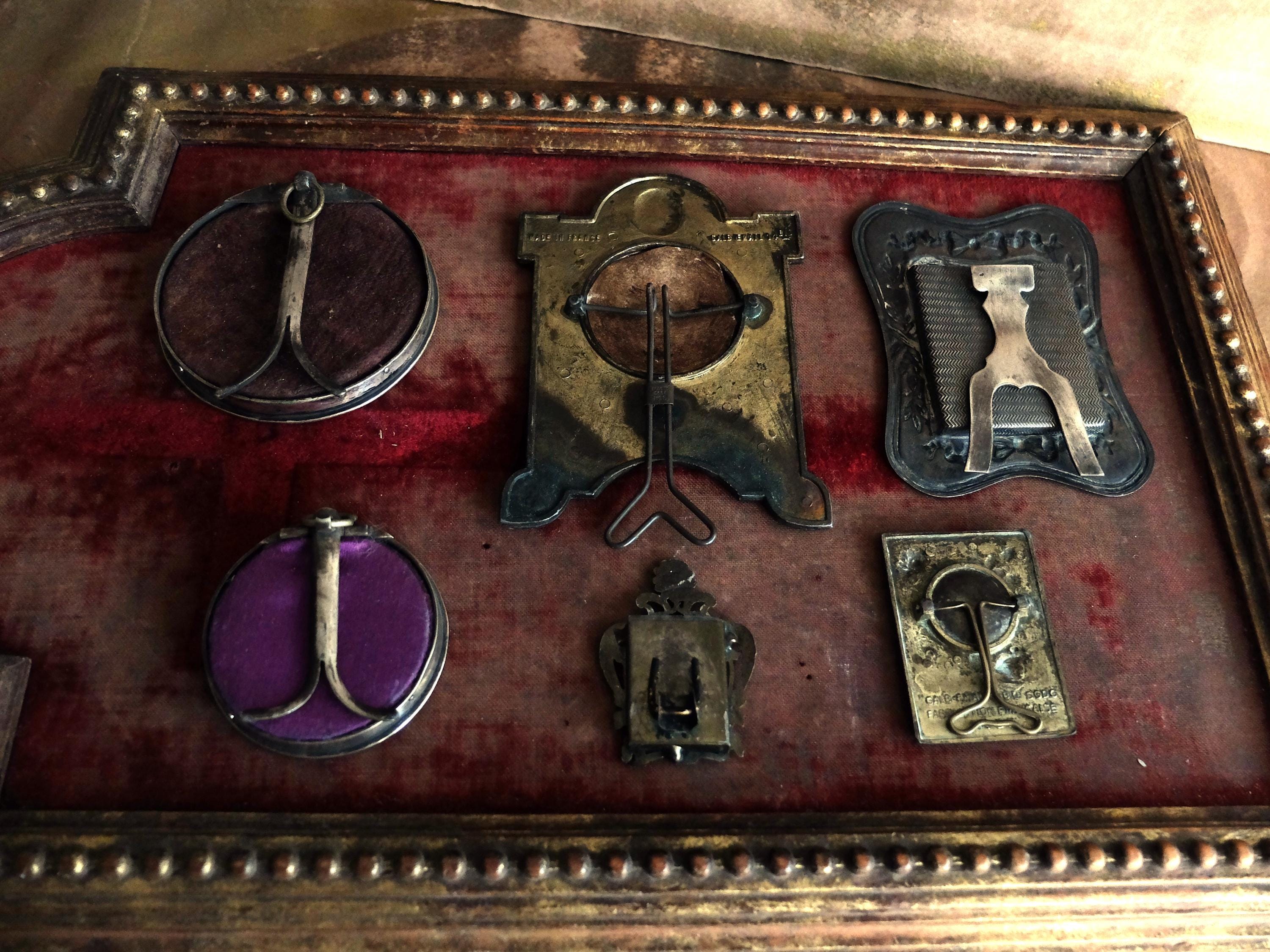 Set of 5 Miniature Frame/ Very Antique Photo Frame/ Victorian Frame - Etsy