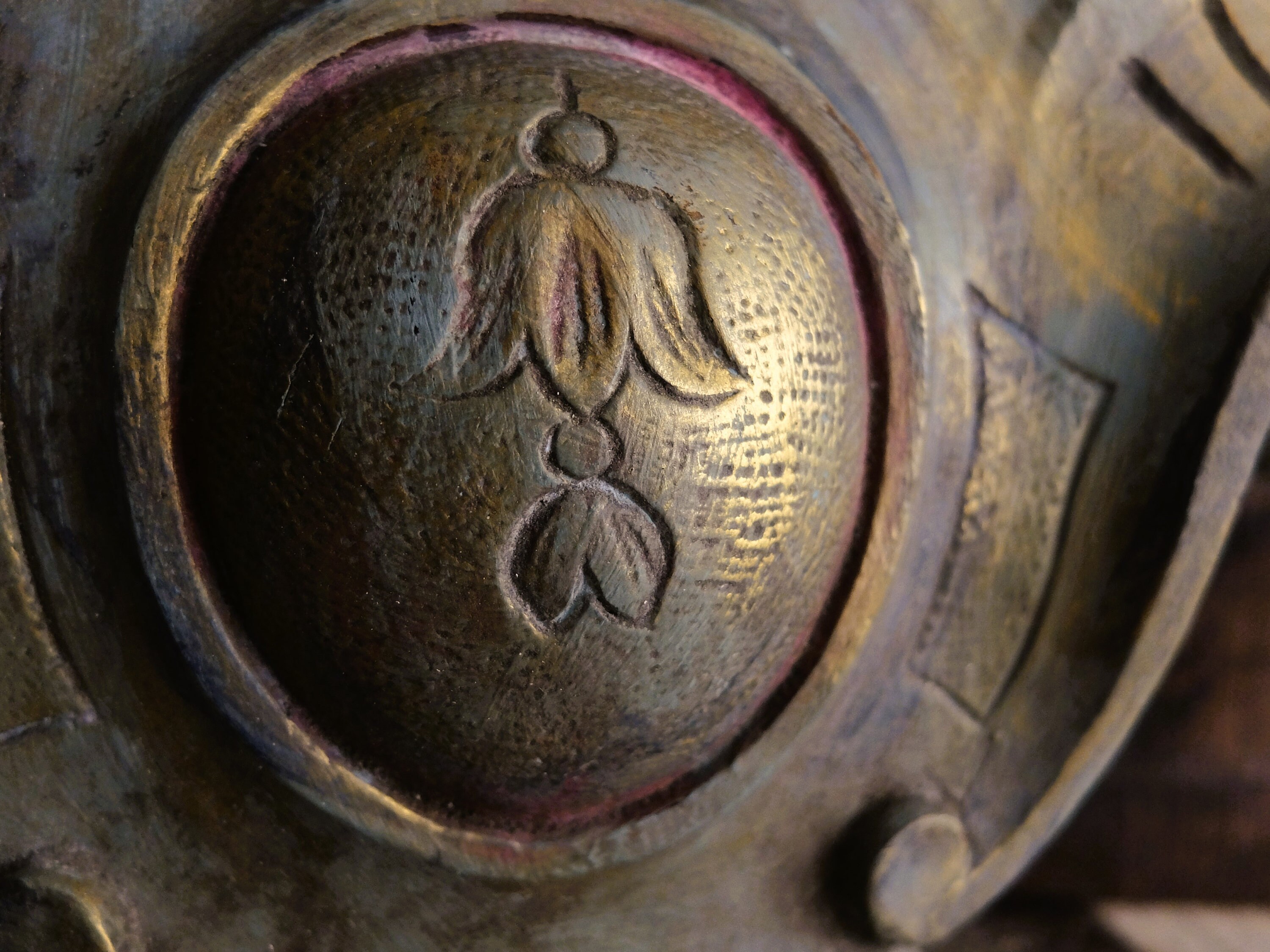 Antique French Carved Wood Pediment/ Gold Gilded/ Architectural Salvage ...