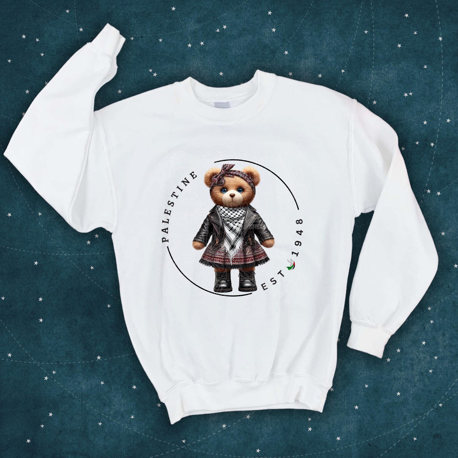Palestine Bears PNG DTF Sublimation Bundle - Etsy