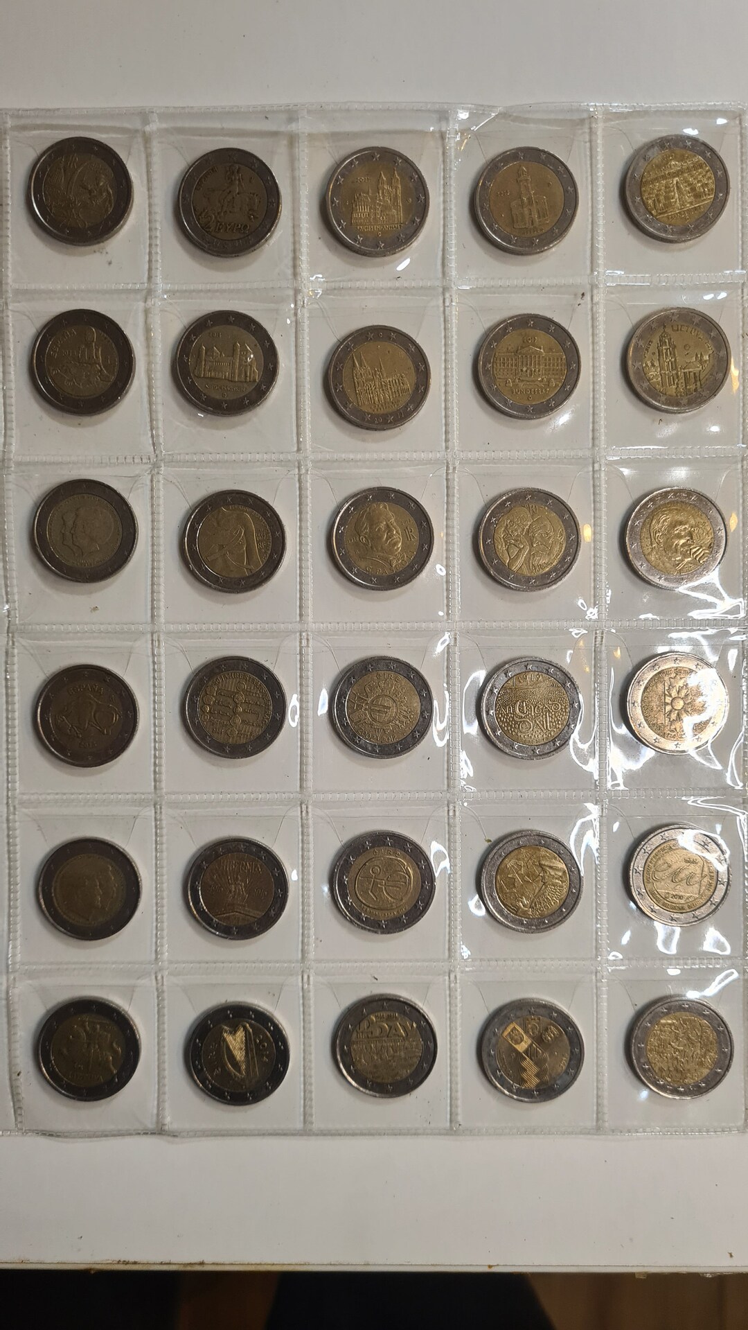 2 Euro Coin Collection 30 Pcs - Etsy