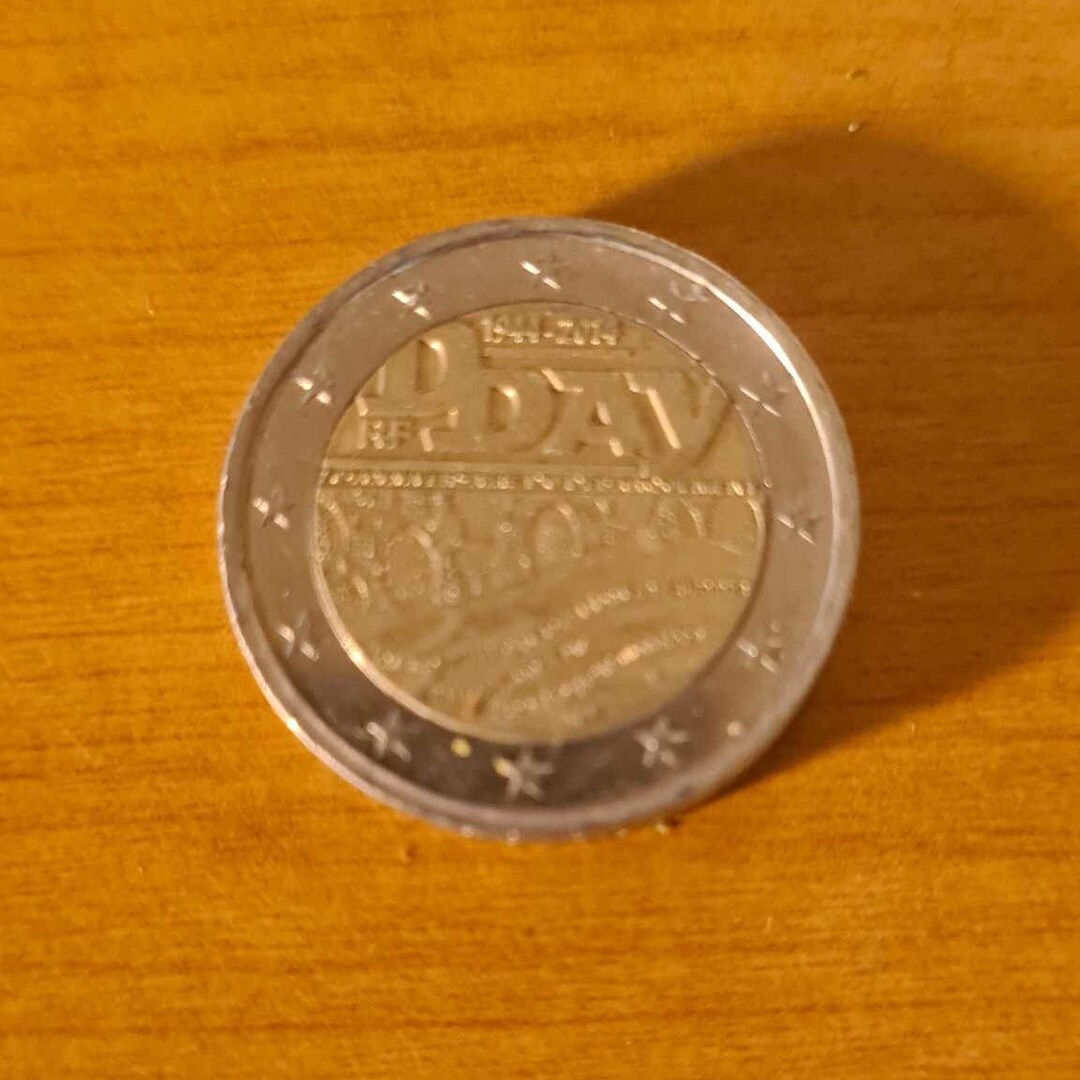 2 Euro D-day 70th Anniversary of D-DAY - Etsy Australia
