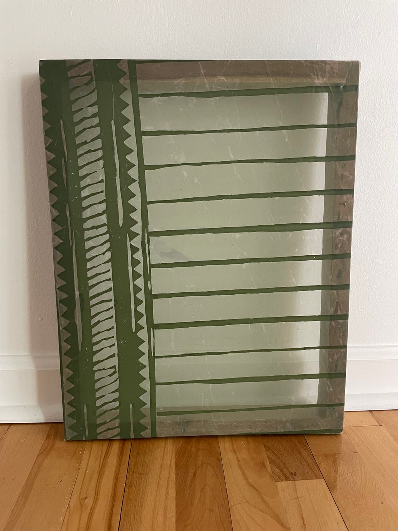 Vintage Screen Print Wall Art - Etsy