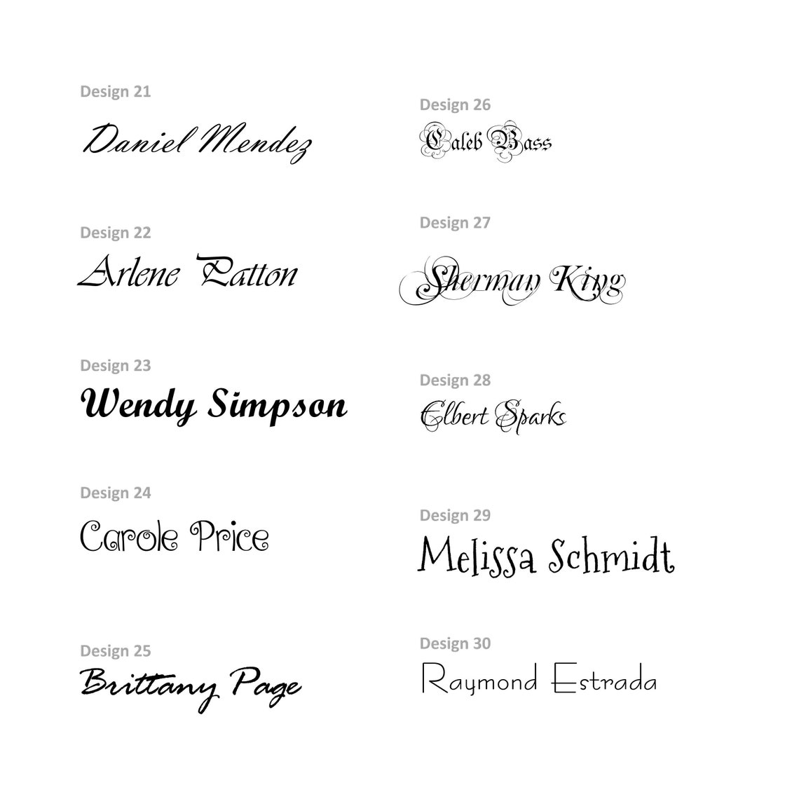 Signature Stamp Self Inking Stamp With Name 1 Line Name - Etsy