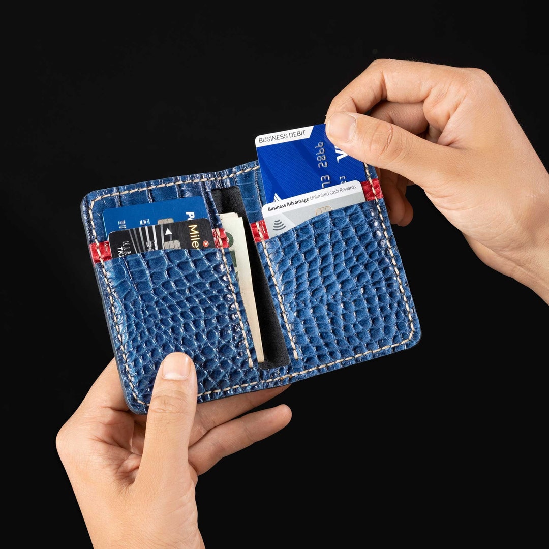 Handmade Alligator Leather Wallet, Crocodile Wallet, Handmade Valentine ...