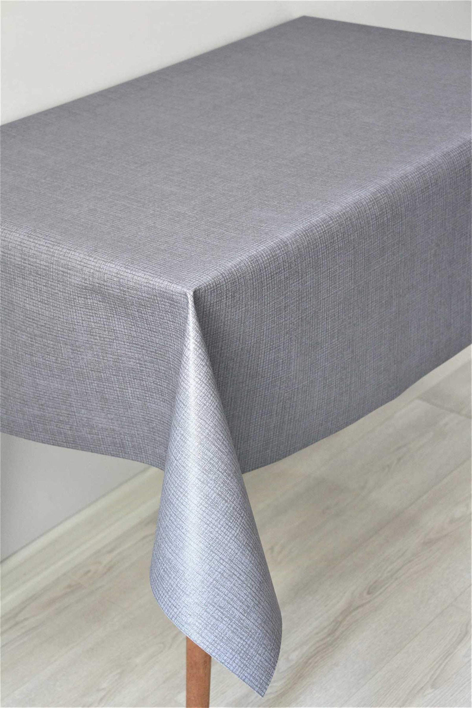 Self-patterned Stylish Tablecloth, PVC Lined Oilcloth, Tablecloth for ...